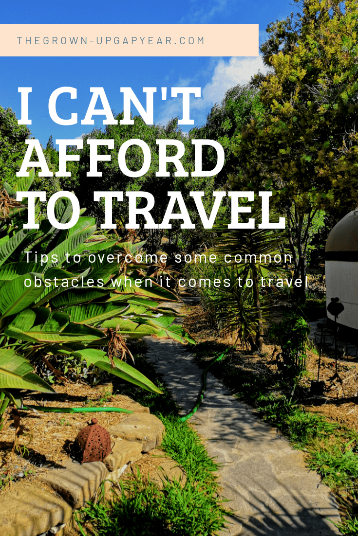 What should I do if I can't afford to travel? - The Grown-Up Gap Year